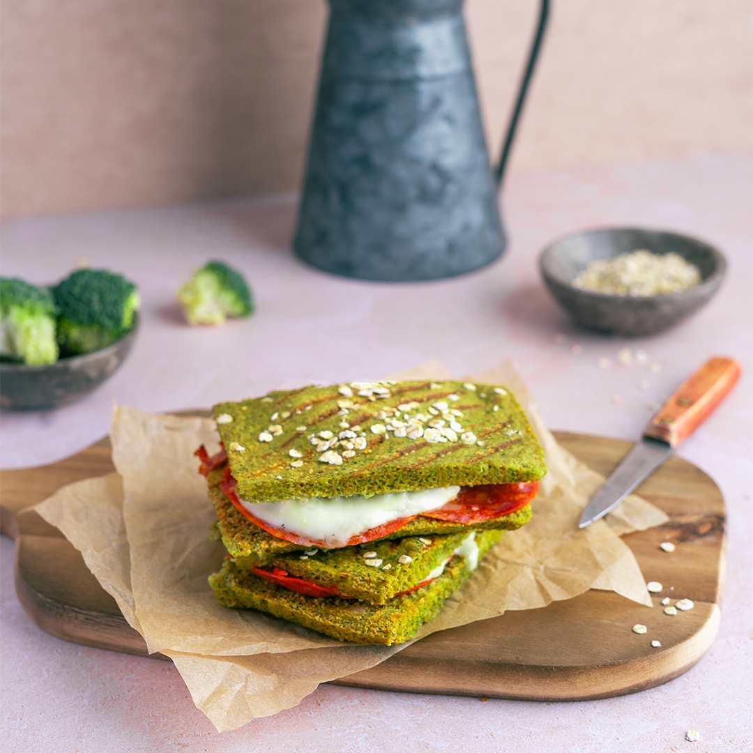 Croque brocoli - Fan2recettes